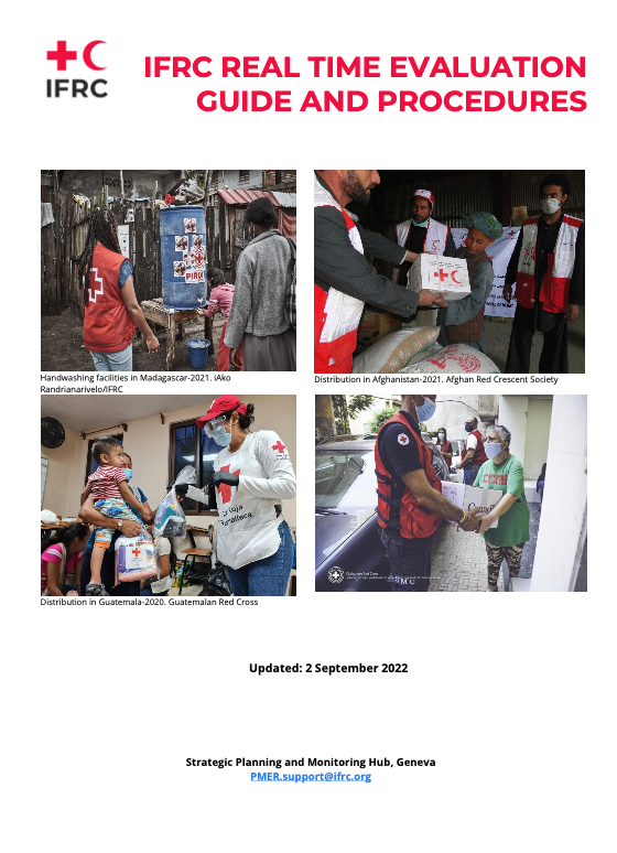 IFRC Real Time Evaluation Guide and Procedures | IFRC