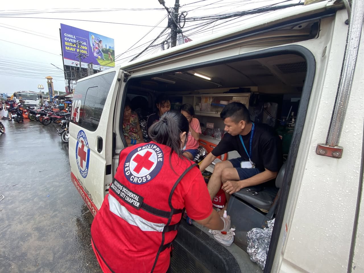 Double disaster duty: Three months ago, a devastating typhoon hit a ...