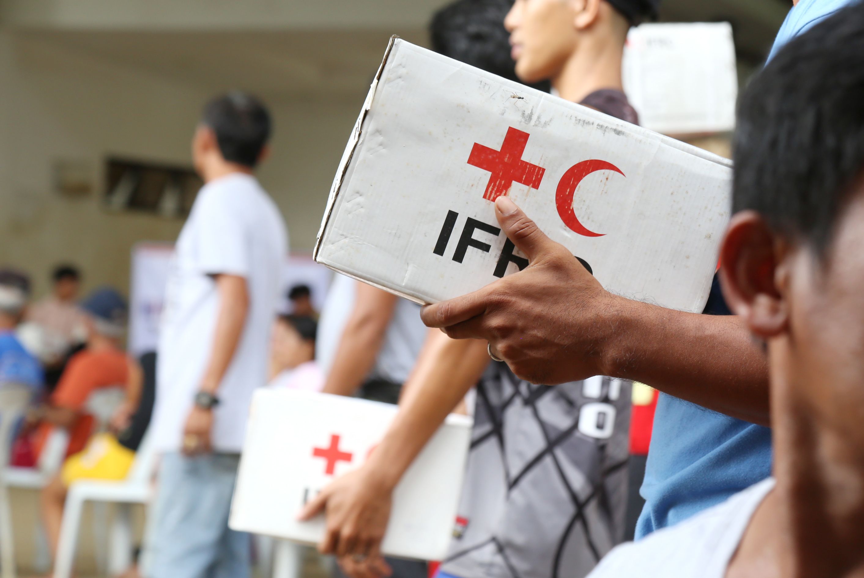 Double disaster duty: Three months ago, a devastating typhoon hit a ...