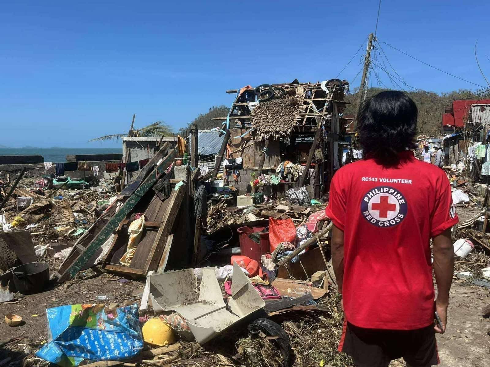 Double disaster duty: Three months ago, a devastating typhoon hit a ...