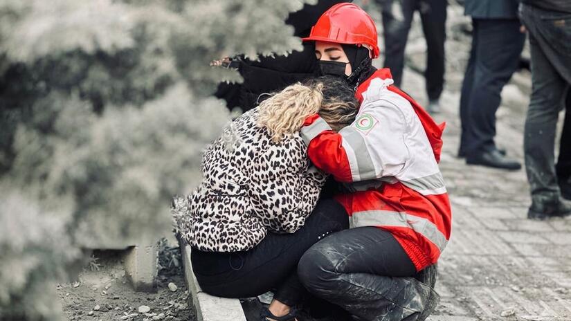 Through rubble and loss, Iranian Red Crescent teams continue saving ...